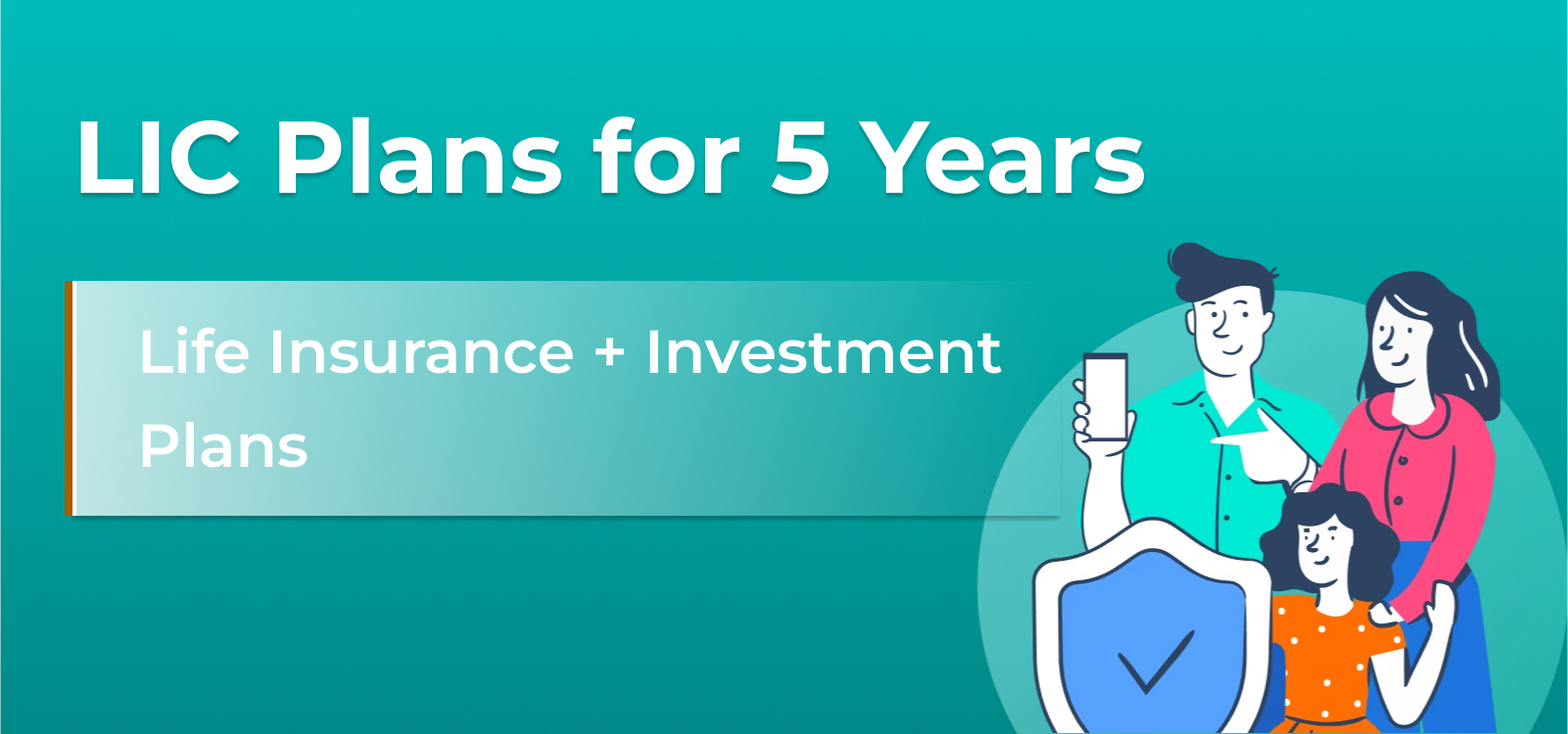 Picture show the LIC Plan 5 years Double Money plan cover life ...