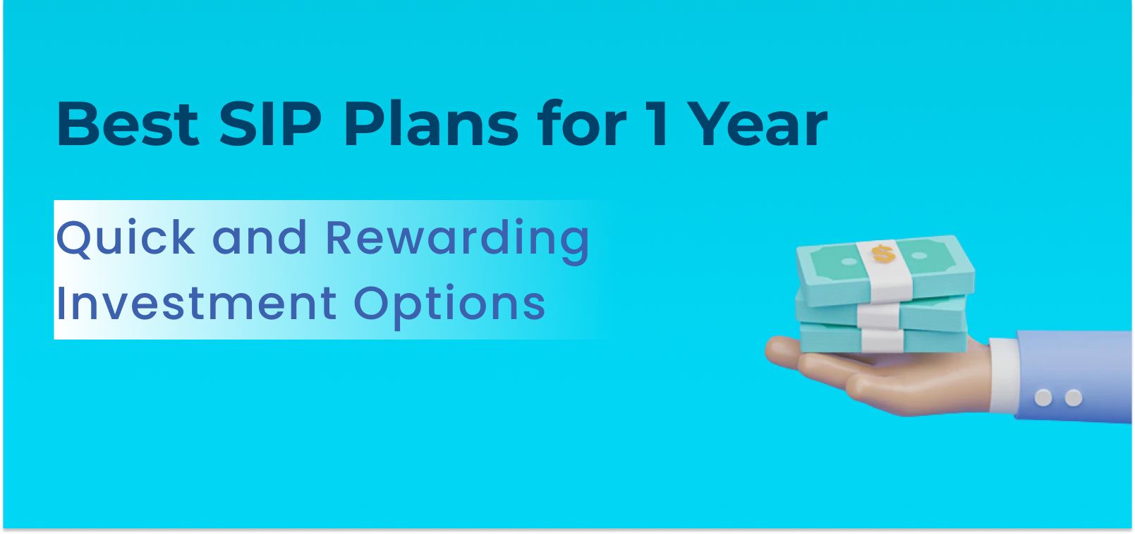 Best SIP Plans for 1 Year